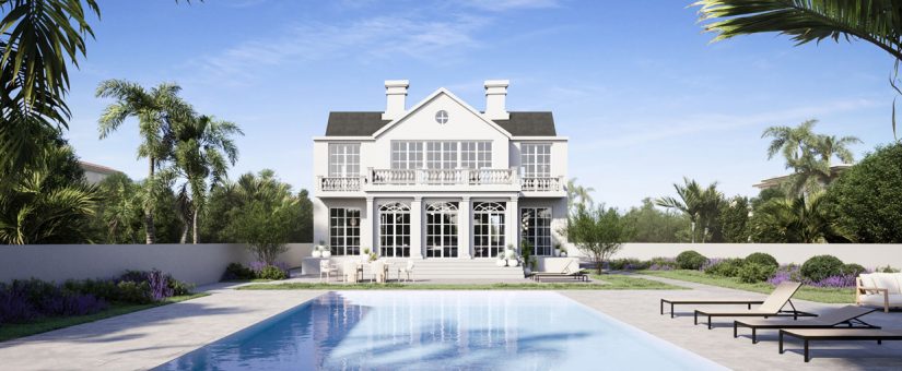 Arkitekttegnet Klassisk Pool Villa – Attraktive Arkitekttegnet Villaer ...